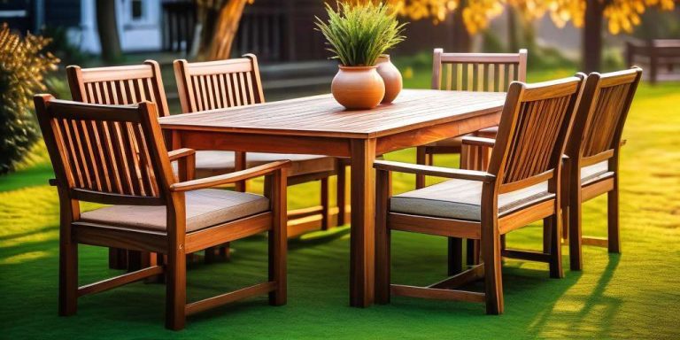 Muebles de Teca vs muebles de Acacia - Somos mesas plegables